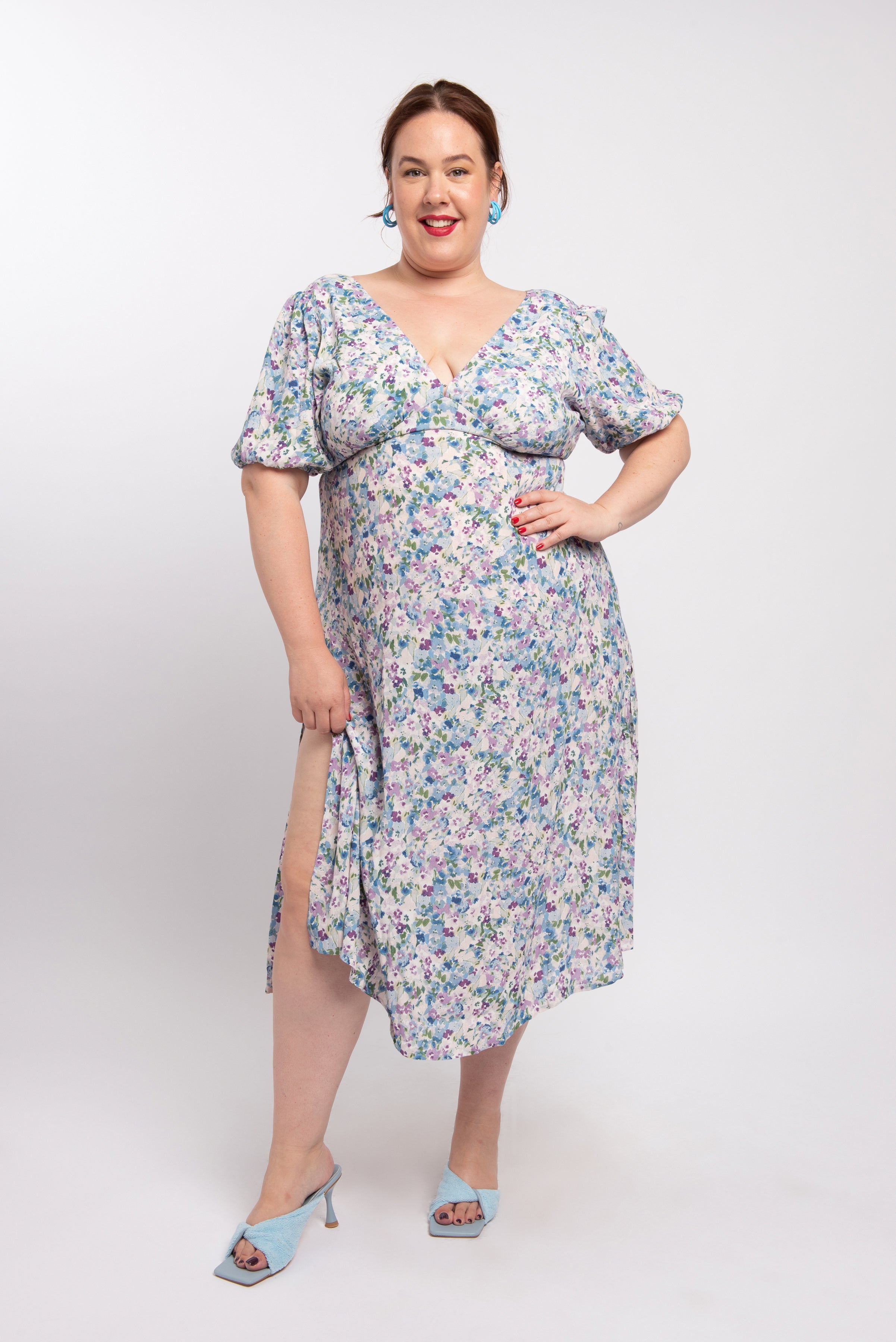 Esti Tie Back Midi Dress – Ahead Of Your Curves